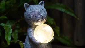 My Favourite Solar Powered Cat Garden Ornaments & Statues